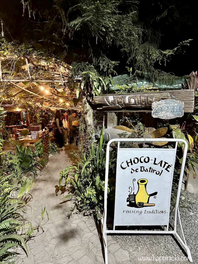 Choco-late de Batirol: Warm and Cozy Feels at Baguio - Happinicki